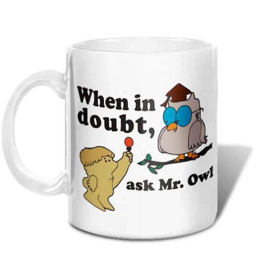 Ask Mr Owl Mug – TootsieGifts.com